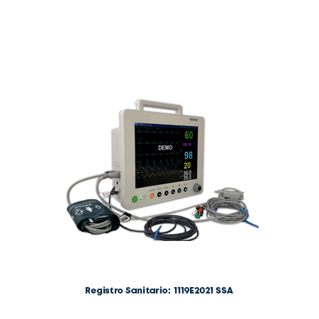 MONITOR MULTIPARAMETROS ELITE 12” - IMA Medica